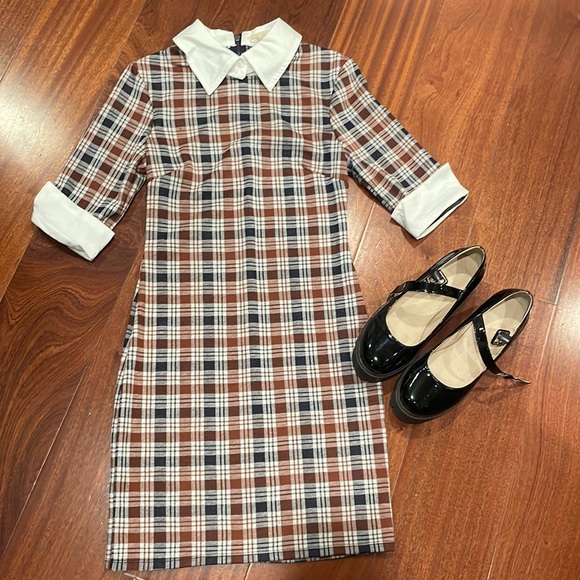 Macy's | Dresses | Check Pattern Dress | Poshmark